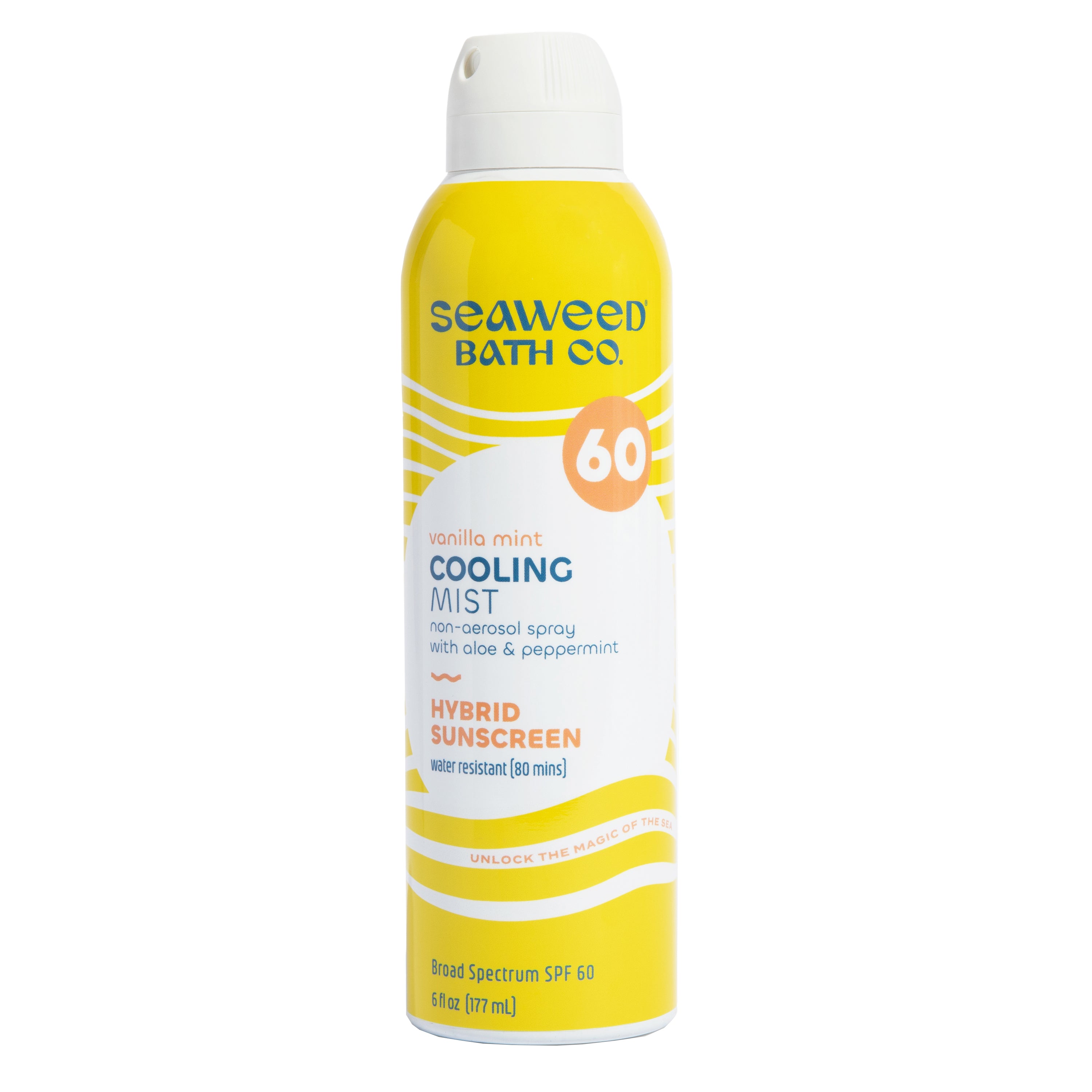 Cooling Mist SPF 60 Sport+ | Aloe & Peppermint | Seaweed Bath Co. – The ...